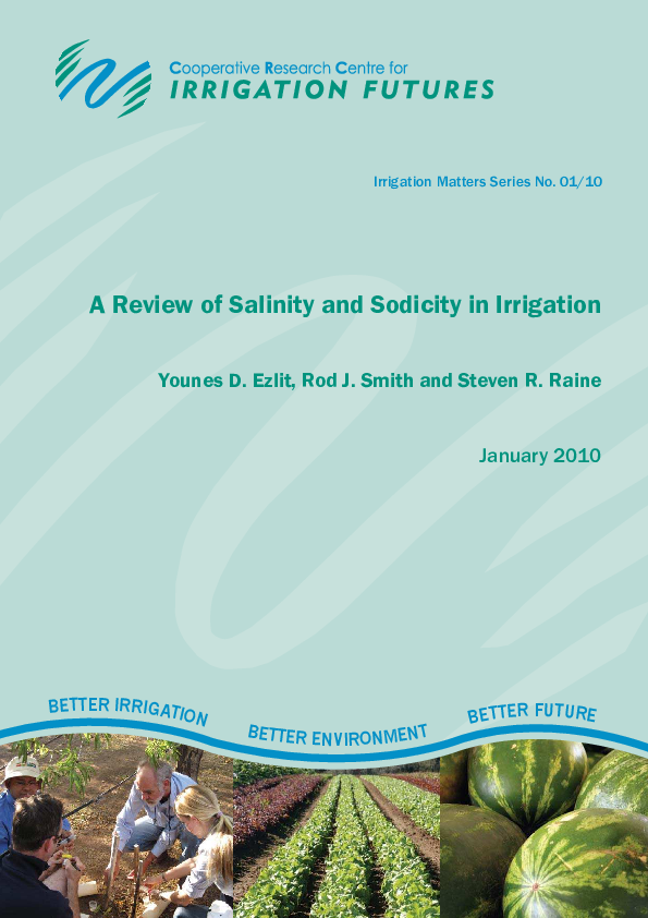 (PDF) A Review of Salinity and Sodicity in Irrigation | Steven Raine ...