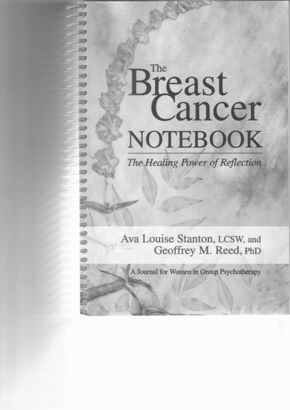 (PDF) The breast cancer notebook: The healing power of reflection