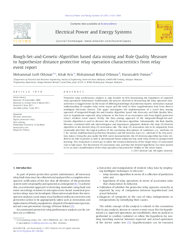 (PDF) Rough-Set-and-Genetic-Algorithm based data mining and Rule Quality Measure to hypothesize ...