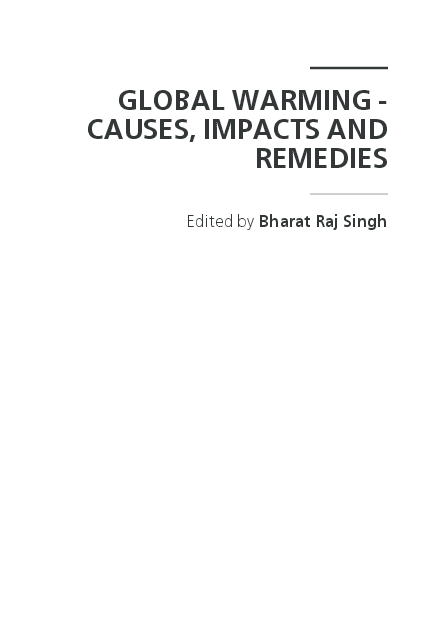 (PDF) GLOBAL WARMING - CAUSES, IMPACTS AND REMEDIES