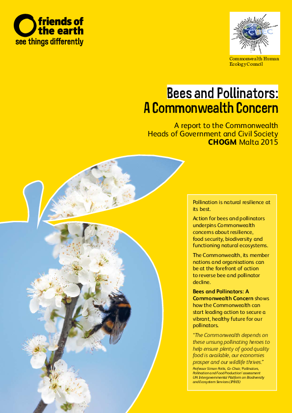 (PDF) Bees and Pollinators A Commonwealth Concern