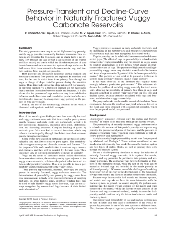 (PDF) Pressure-Transient and Decline-Curve Behaviors in Naturally ...