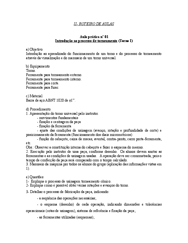 (DOC) Aulas Práticas