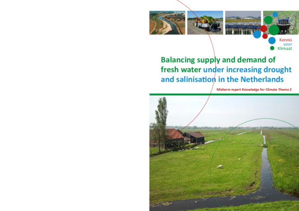 (PDF) Balancing supply and demand of fresh water under increasing ...