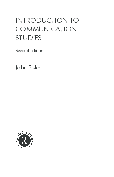 (PDF) S3 fiske communicationmeaningand-signs