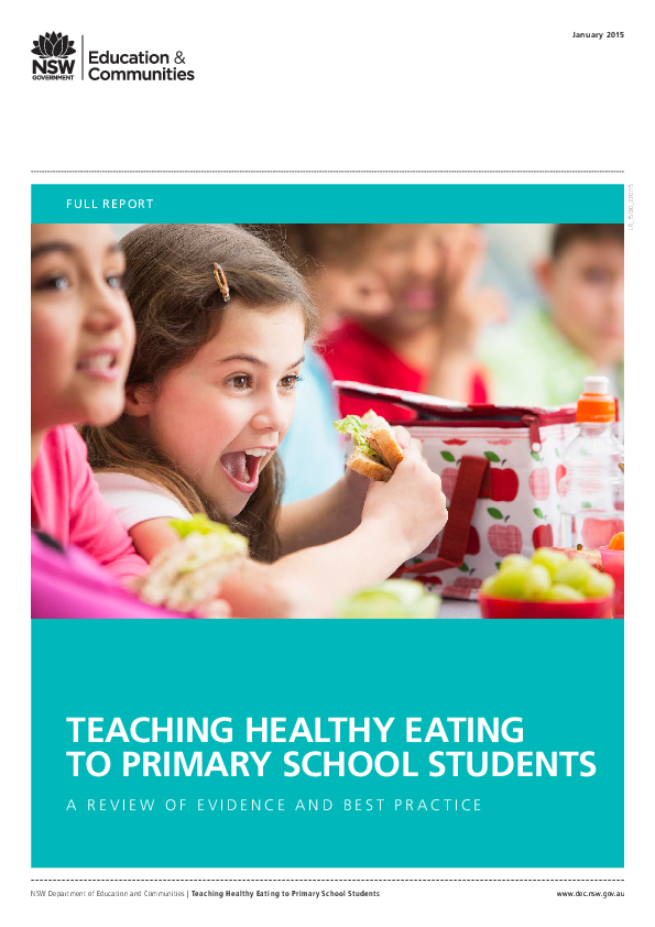 (PDF) Teaching healthy eating to primary school students: A review of ...