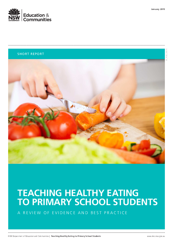 (PDF) Teaching health eating to primary school students: A review of ...