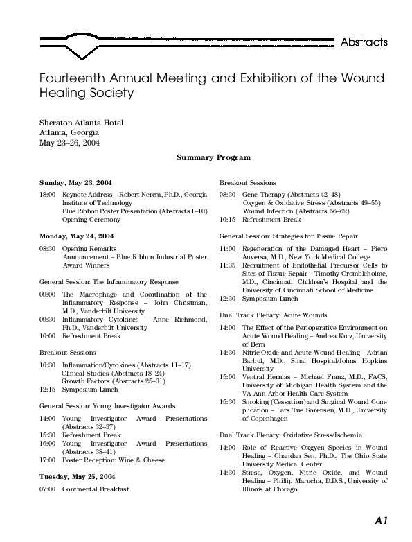 (PDF) 119 Clinical Experience with the Self?assembled Skin Substitue as ...