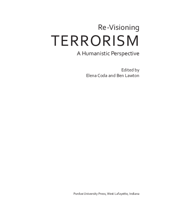 (PDF) Resisting Alexander: Insurgency and Terrorism in Ancient Athens