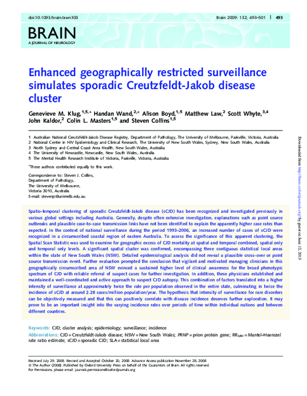 (PDF) Enhanced geographically restricted surveillance simulates ...