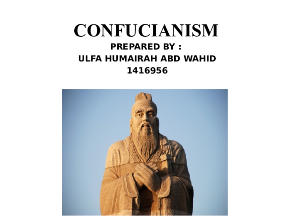 (PPT) chinese civilization - confucianism