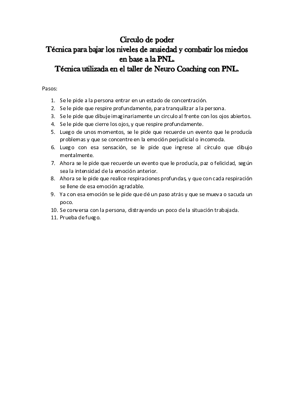 (PDF) Circulo de poder