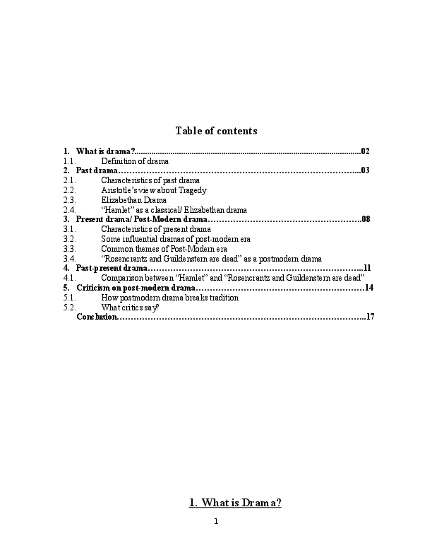(DOC) past present drama