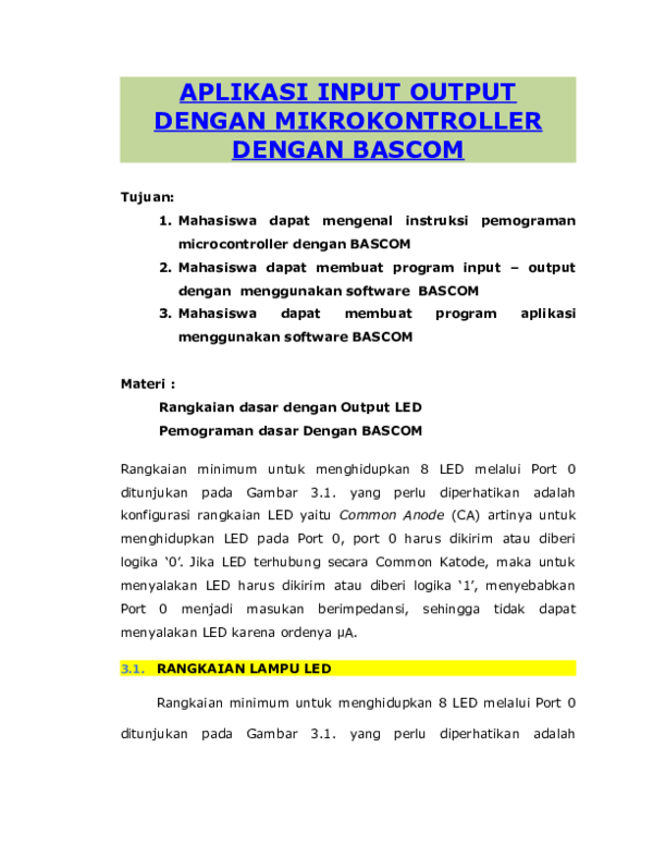 (DOC) Aplikasi-input-output-dengan-mikrokontroller-dengan-bascom
