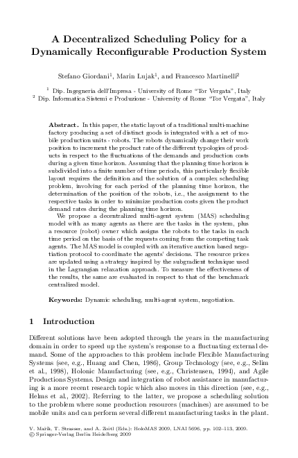 (PDF) A Decentralized Scheduling Policy for a Dynamically ... (PDF) A Decentralized Scheduling Policy for a Dynamically ...