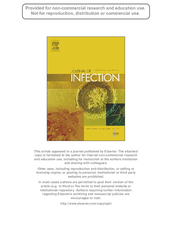 (PDF) Contamination of a donated platelet unit by Staphylococcus pasteuri