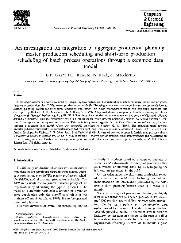 (PDF) An investigation on integration of aggregate production planning, master production ...