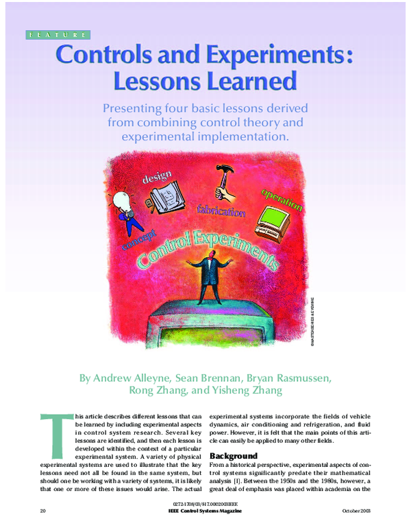 (PDF) Presenting four basic lessons derived from combining control ...