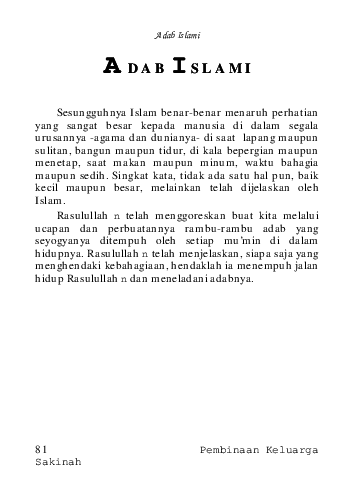 (PDF) ADAB ISLAMI
