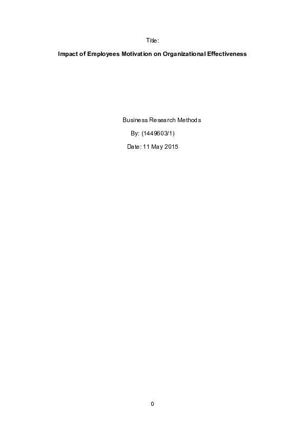 (DOC) BRM individual assignment