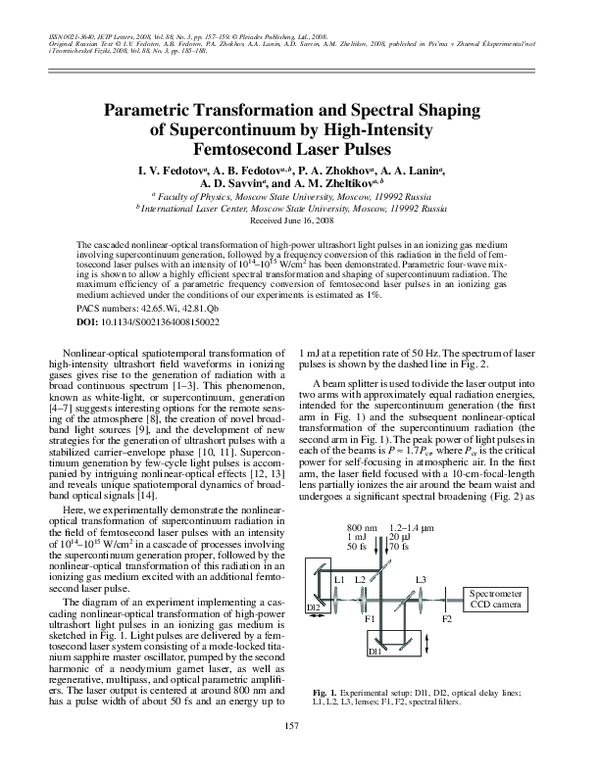 (PDF) Diffractive optics for spectral control of the supercontinuum generated in sapphire with ...