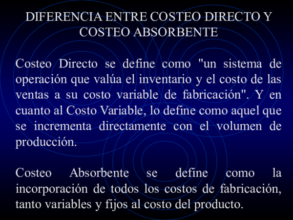 (PPT) PRESENTACION COSTEO DIRECTO Y COSTEO ABSORVENTE