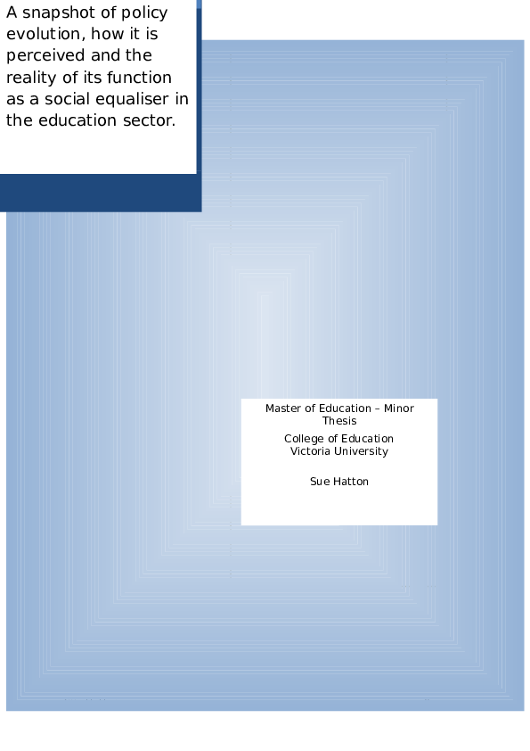 (DOC) Education and Policy:A snapshot of policy evolution, how it is ...