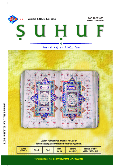 (PDF) Jurnal SUHUF Vol. 08 No. 01 2015