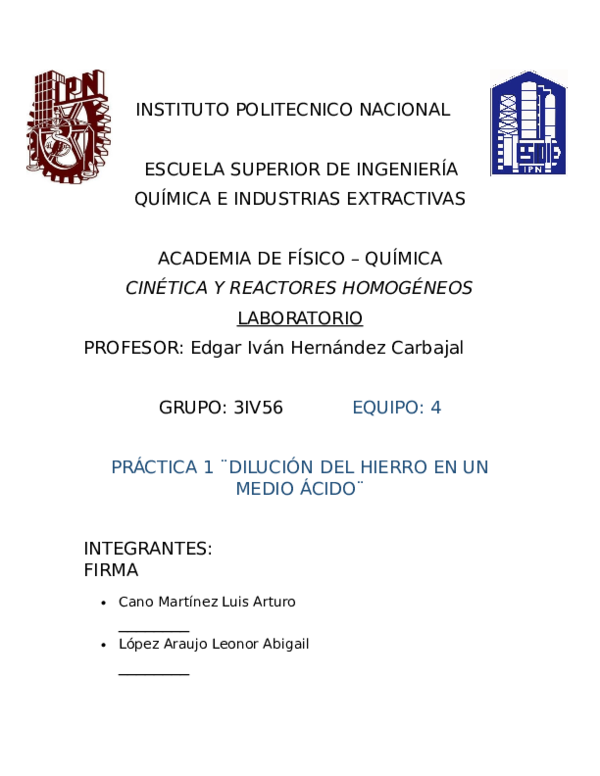 (DOC) COMPLETA practica 1 reactores