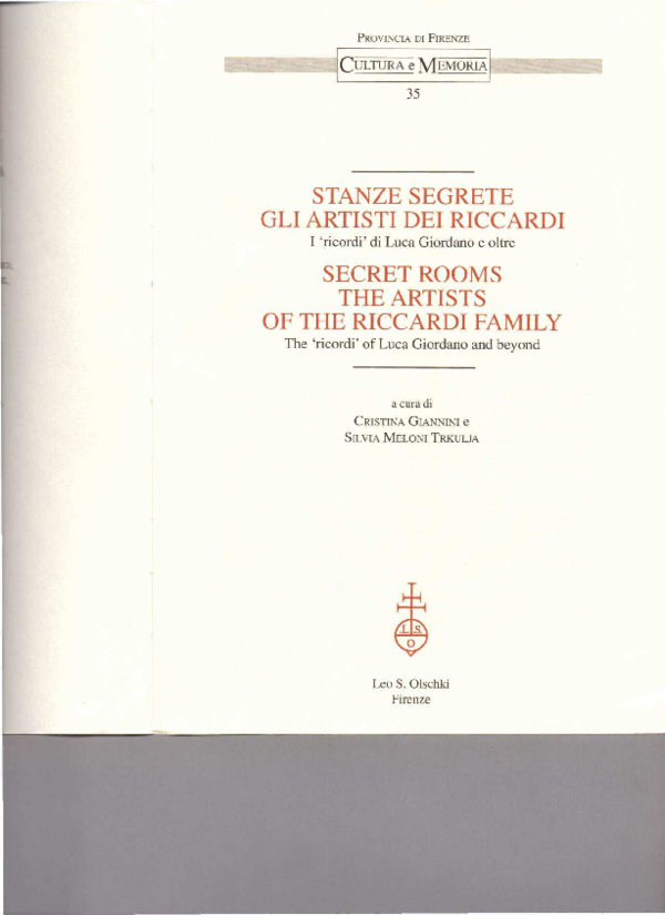 (PDF) Francesco Conti artista dei marchesi Riccardi (in Stanze segrete ...