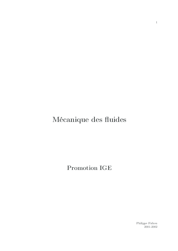 (PDF) MDF cours et exercices