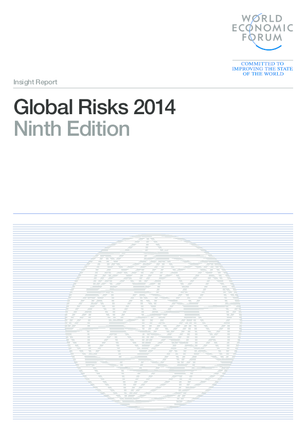 (PDF) WEF Global Risks Report 2014