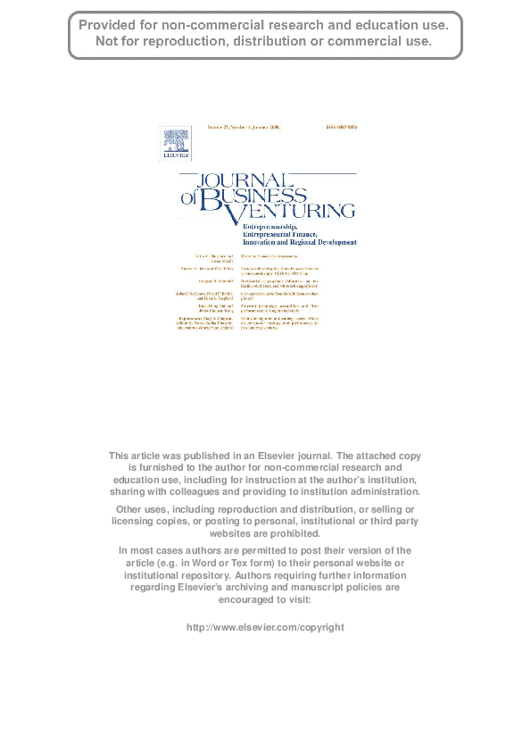 (PDF) External technology acquisition and firm performance: A ...