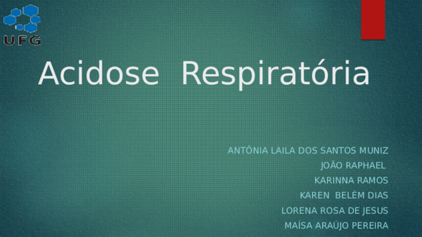 (PPT) Acidose