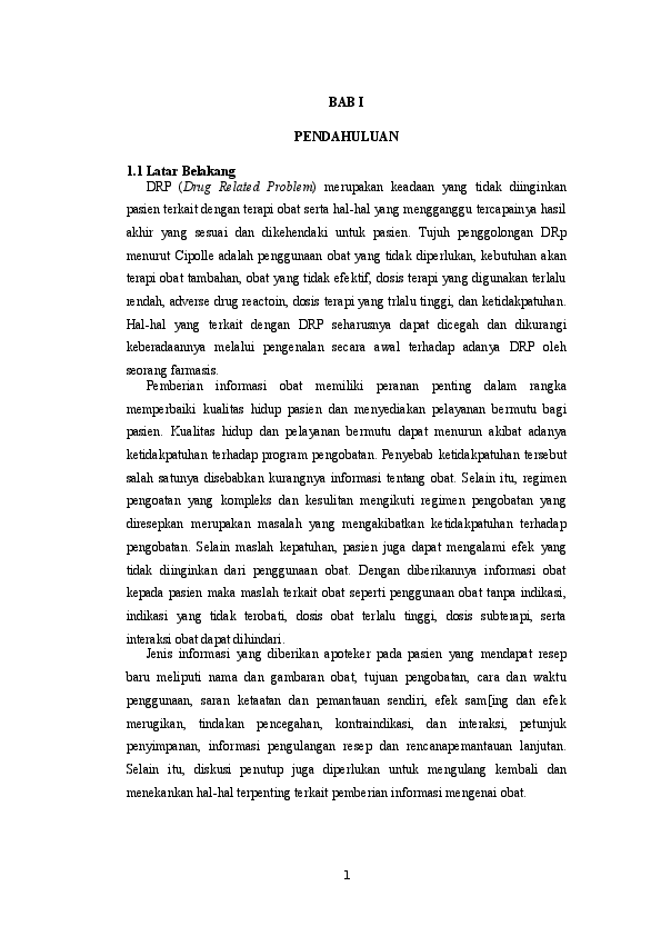 (DOC) DRUG RELATED PROBLEM