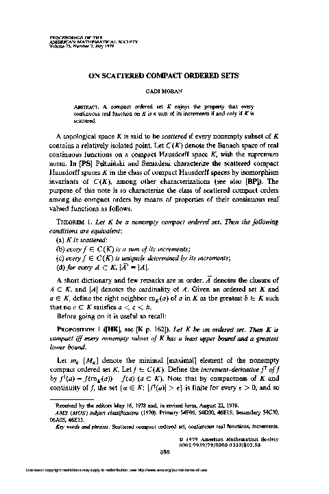 (PDF) A New Minimal Non-Σ-Scattered Linear Order | Hossein Lamei ...