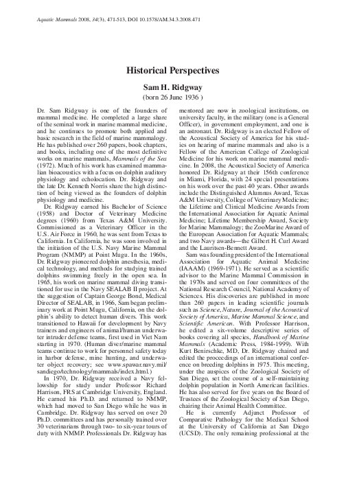 (PDF) Historical Perspectives