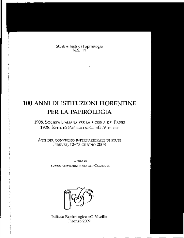 (PDF) Hermopolis and its papyri