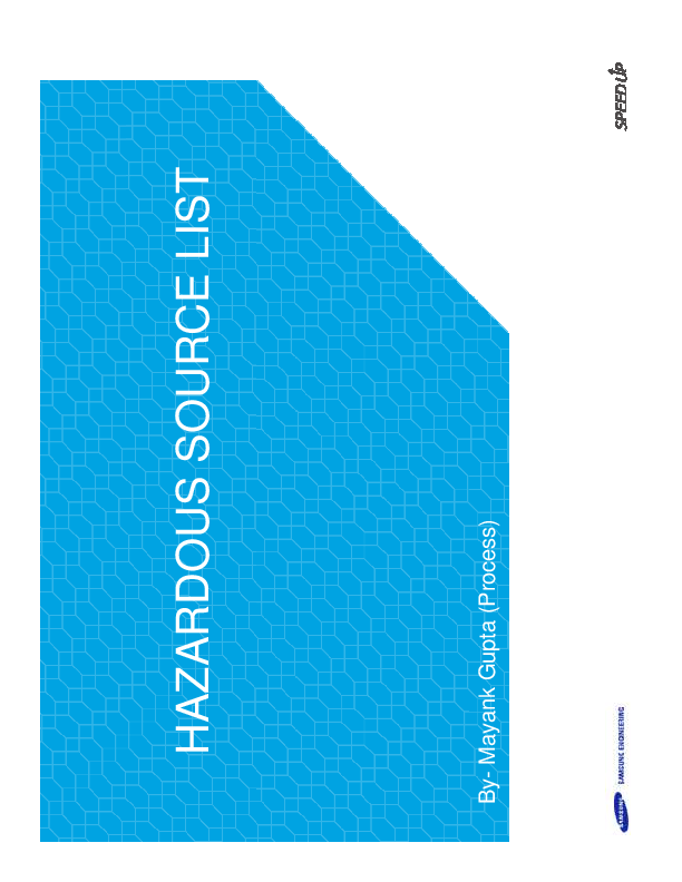 (PDF) Hazardous Source List ppt