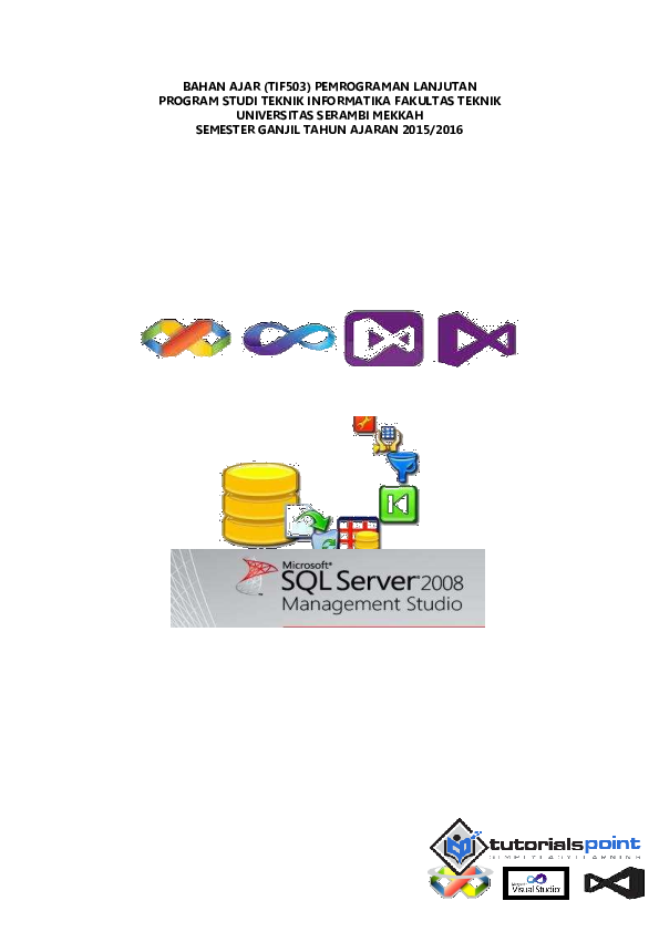 (PDF) Modul Pemrograman Lanjutan 2015