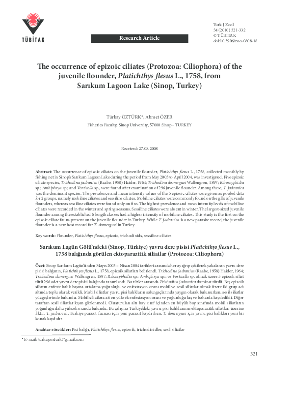 (PDF) Occurrence of epibiontic suctorian protozoans on marine Ostracod ...