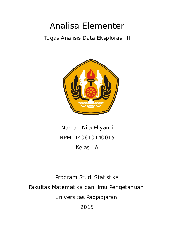 (DOC) Analisis Elementer