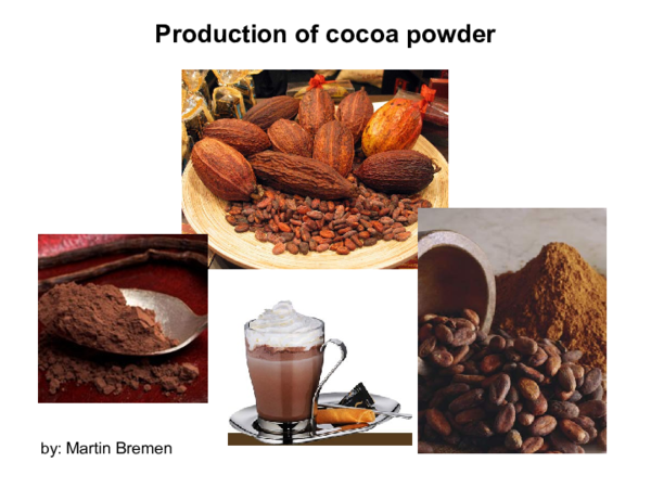 (PPT) Cocoa production