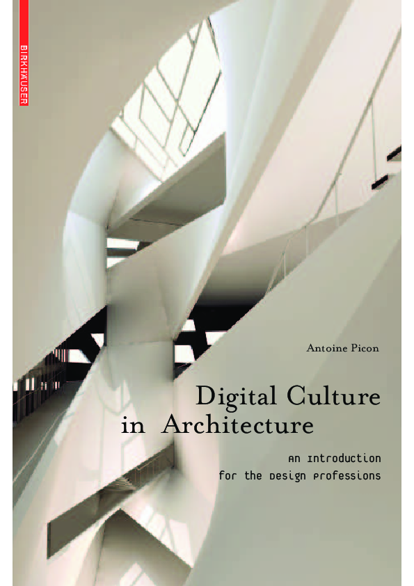 (PDF) Digital Culture in Architecture: An Introduction for the Design ...