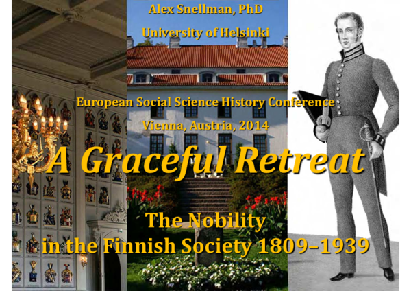 (PDF) A Graceful Retreat: The Nobility in the Finnish Society 1809–1939