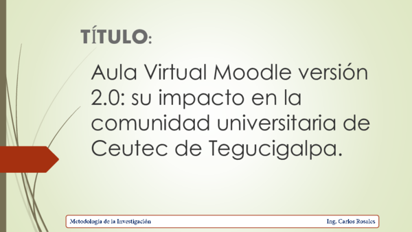 (PDF) Aula Virtual Moodle versión 2.0: su impacto en la comunidad ...