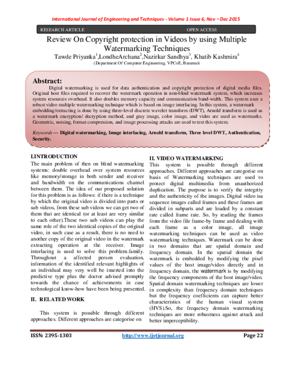 (PDF) [IJET-V1I6P5] Authors: Tawde Priyanka, Londhe Archana, Nazirkar ...