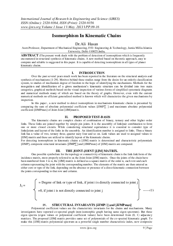 (PDF) Influence map: Determining the actuators’ influence in kinematic ...