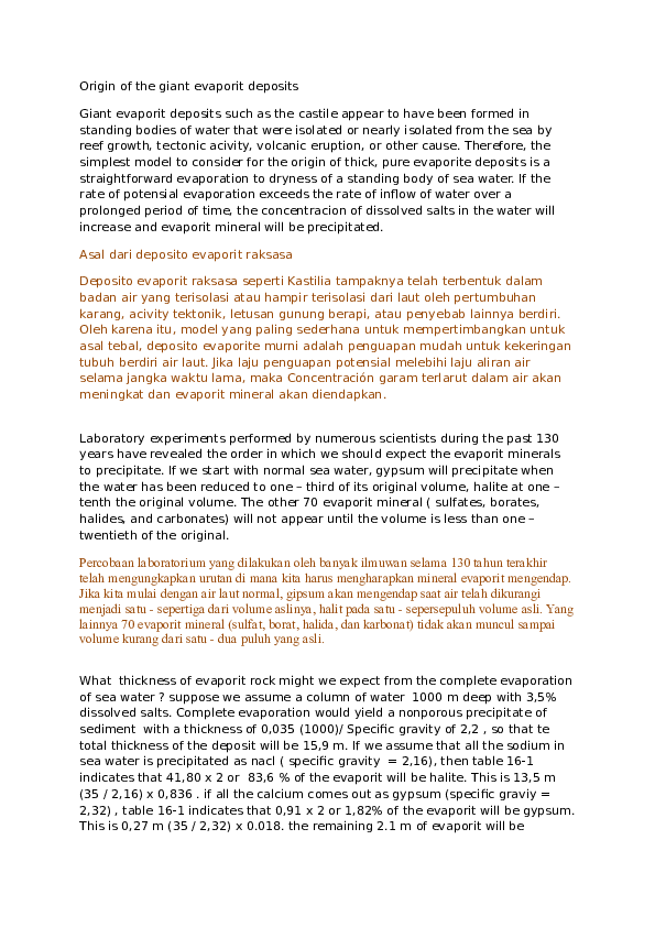 (DOC) Evaporit