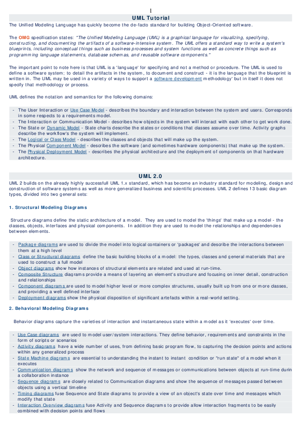 (PDF) Uml2 diagrams